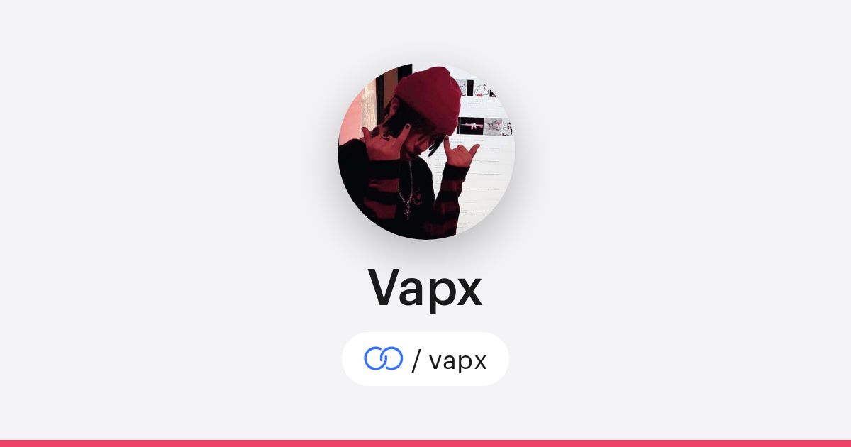 Vapx (/vapx) · solo.to