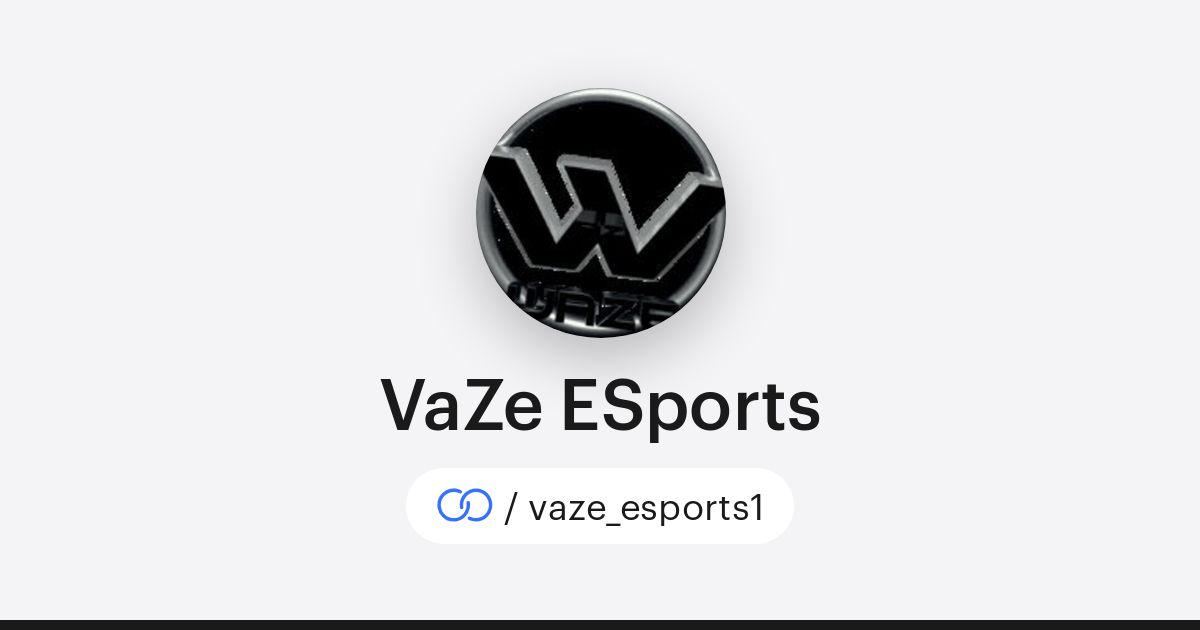 VaZe ESports (/vaze_esports1) · solo.to