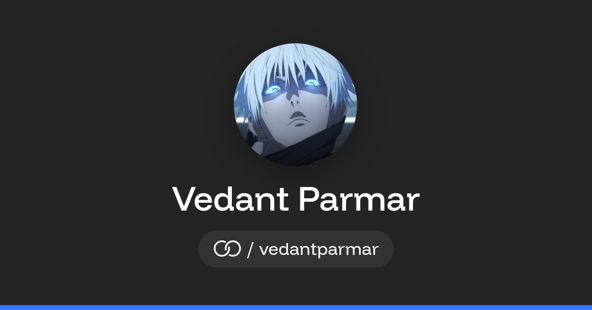 Vedant Parmar (/vedantparmar) · solo.to