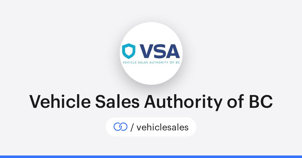 Vehicle Sales Authority of BC (/vehiclesales) · solo.to
