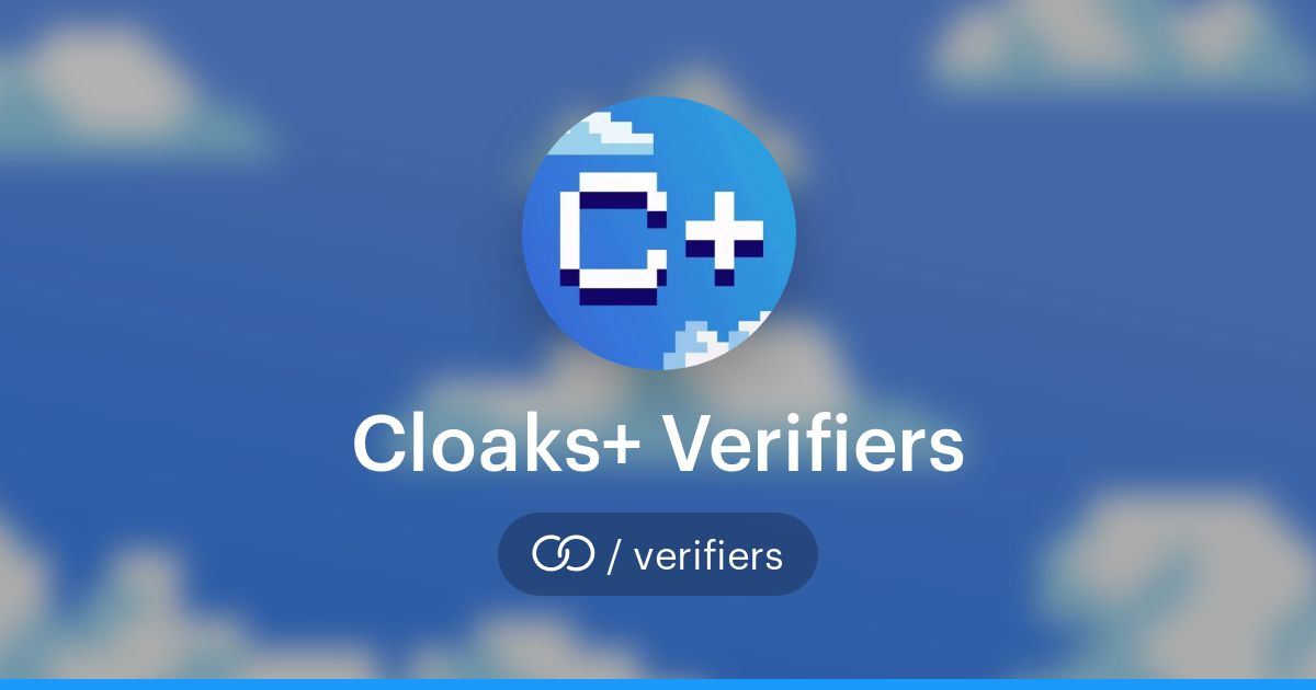 Cloaks+ Verifiers (/verifiers) · solo.to