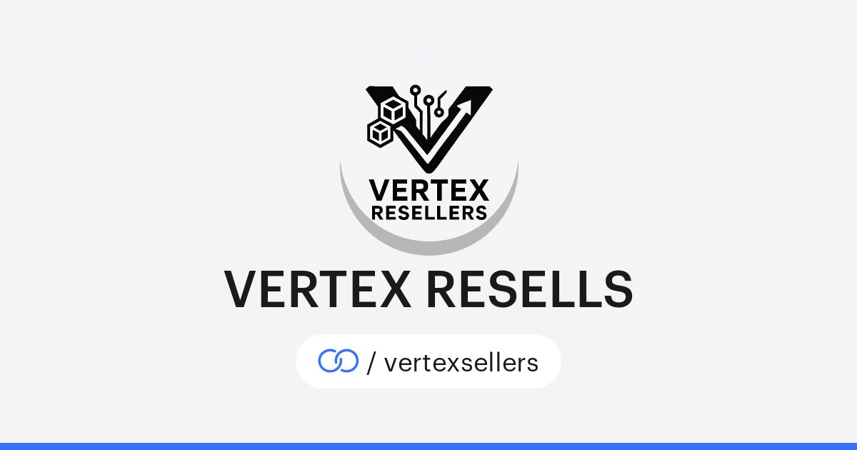 VERTEX RESELLS (/vertexsellers) · solo.to