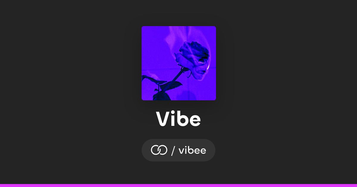 Vibe (/vibee) · solo.to