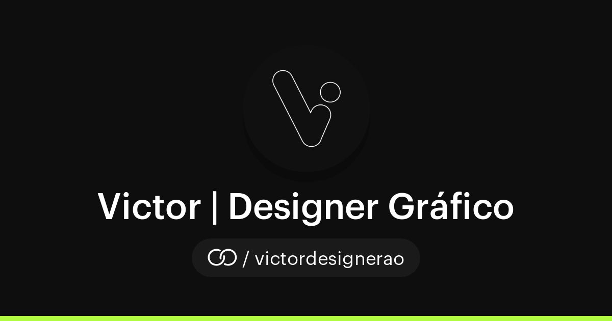 Victor | Designer Gráfico (/victordesignerao) · solo.to