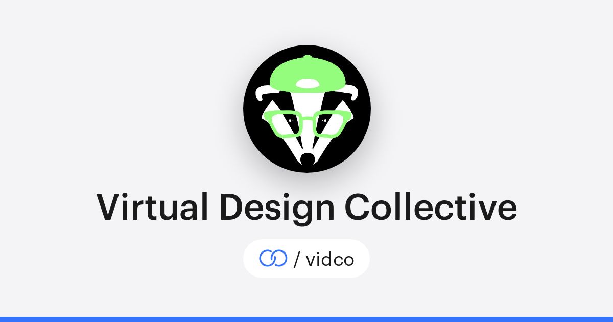 Virtual Design Collective (/vidco) · solo.to