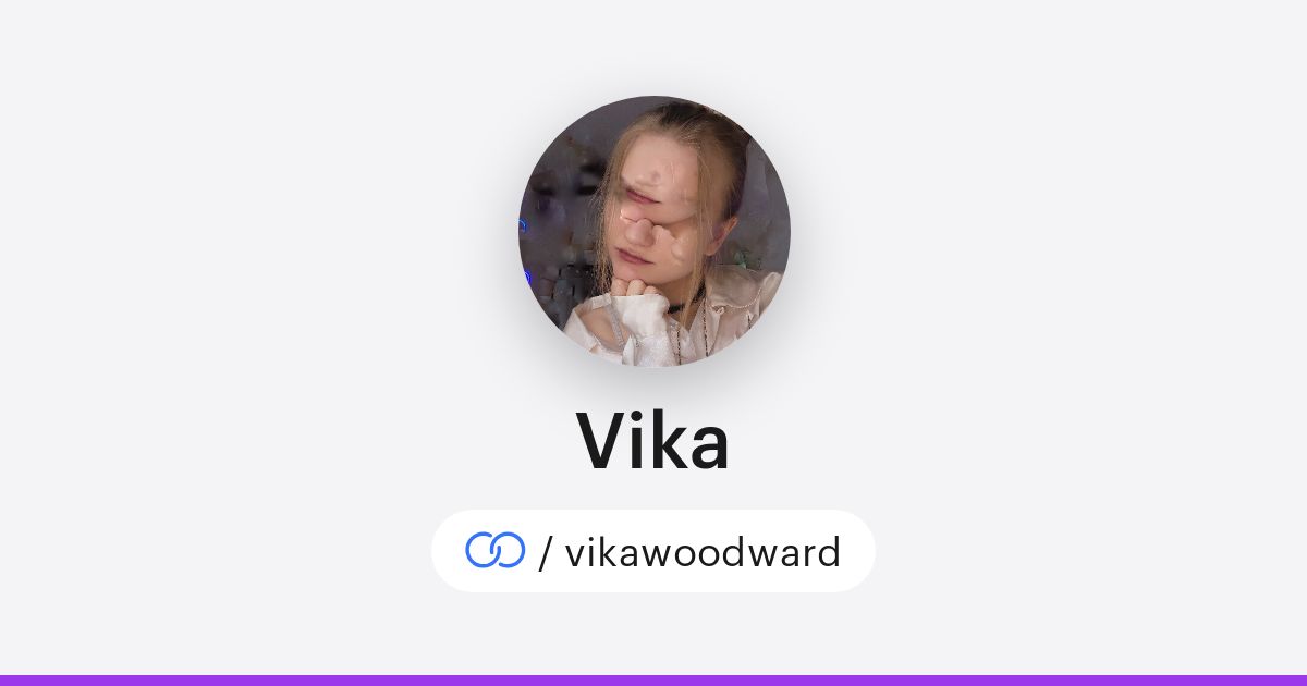 Vika (/vikawoodward) · solo.to
