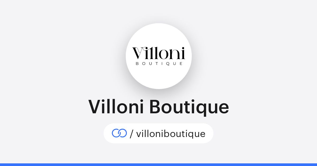 Villoni Boutique (/villoniboutique) · solo.to