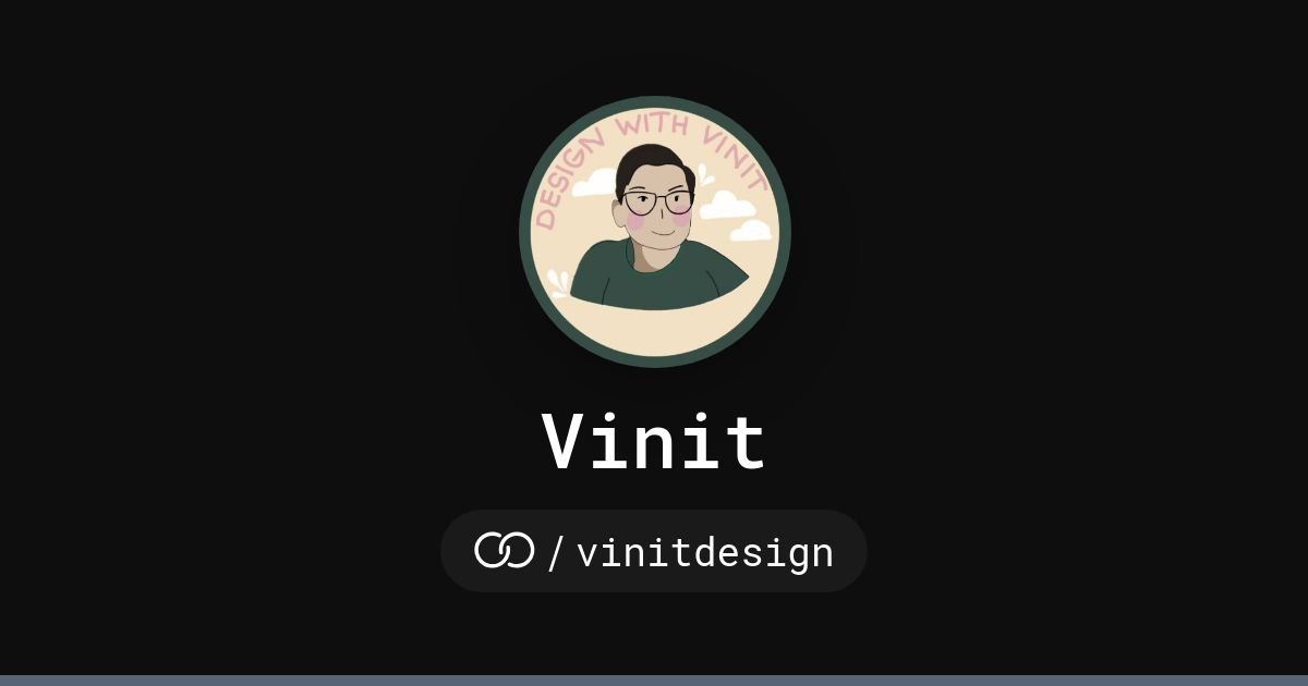 Vinit (/vinitdesign) · solo.to