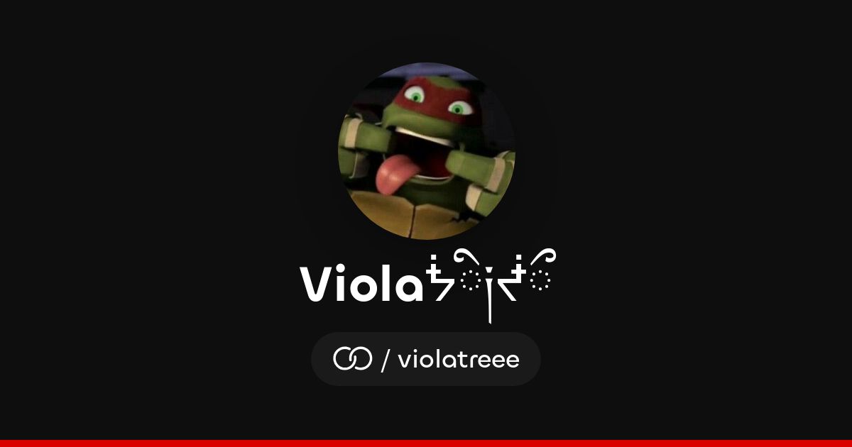 Violaᖭི༏ᖫྀ (/violatreee) · solo.to