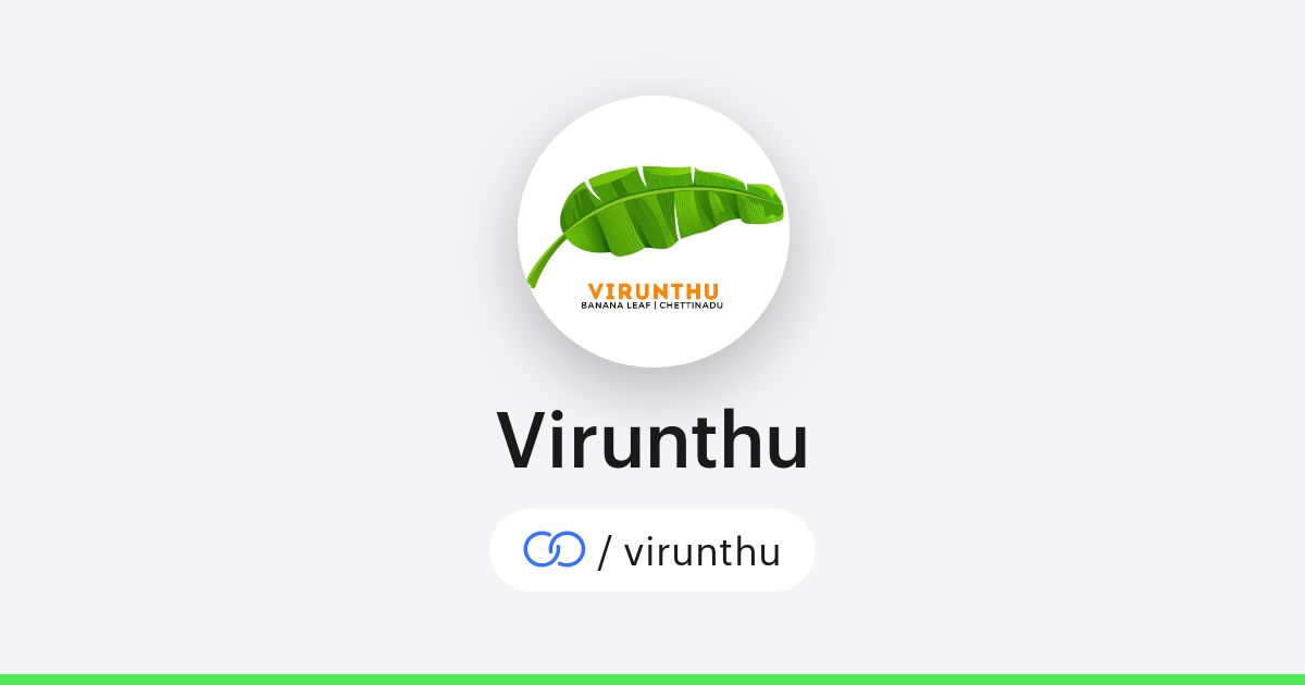 Virunthu · solo.to