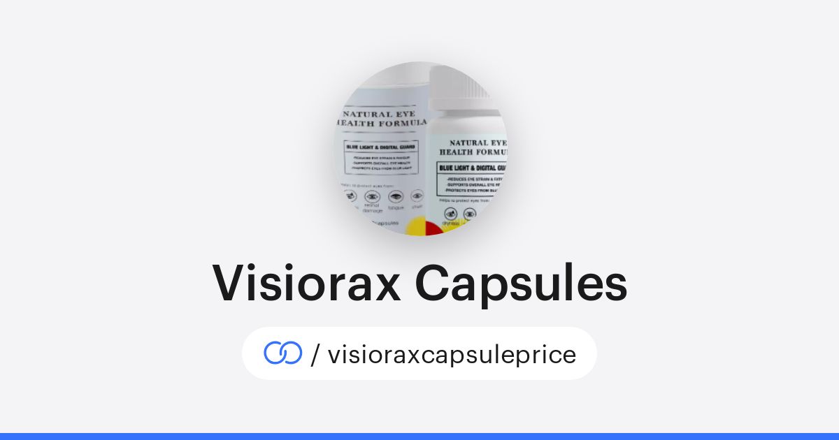 Visiorax Capsules (/visioraxcapsuleprice) · solo.to