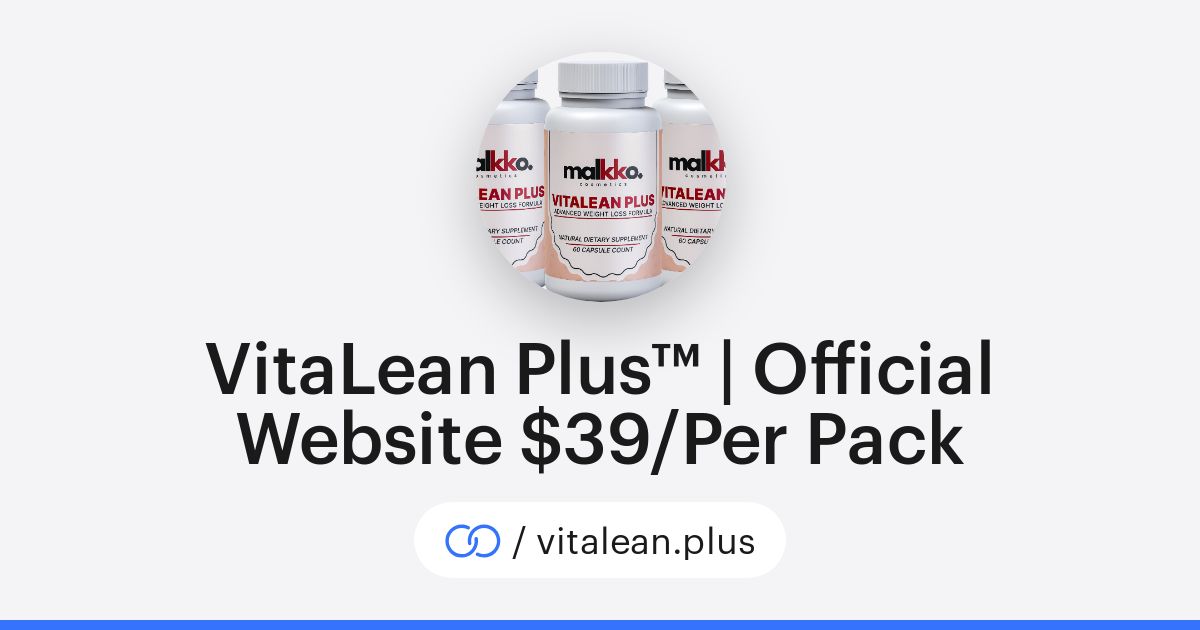 VitaLean Plus™ | Official Website $39/Per Pack (/vitalean.plus) · solo.to