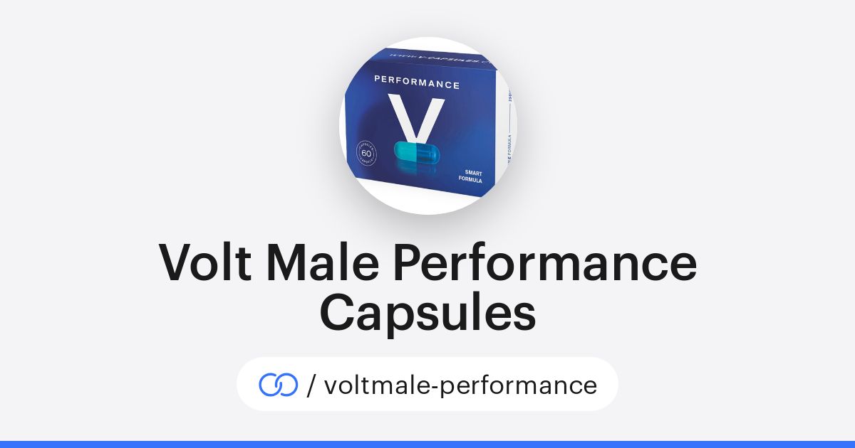 Volt Male Performance Capsules (/voltmale-performance) · solo.to