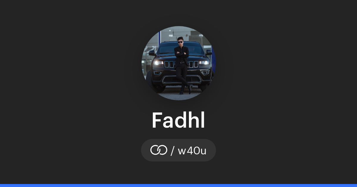 Fadhl (/w40u) · solo.to