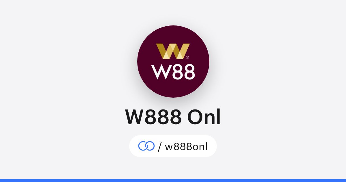 W888 Onl (/w888onl) · solo.to