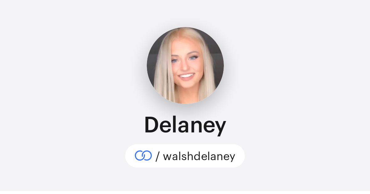 Delaney (/walshdelaney) · solo.to