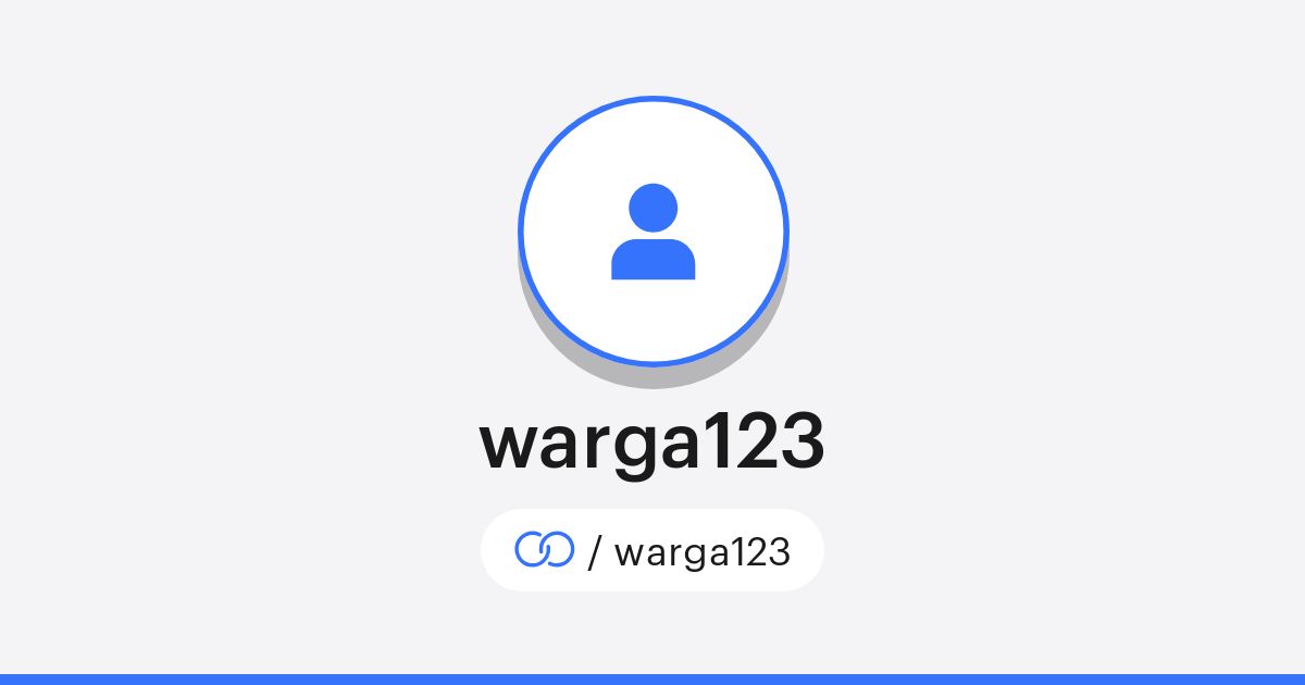 /warga123 · solo.to