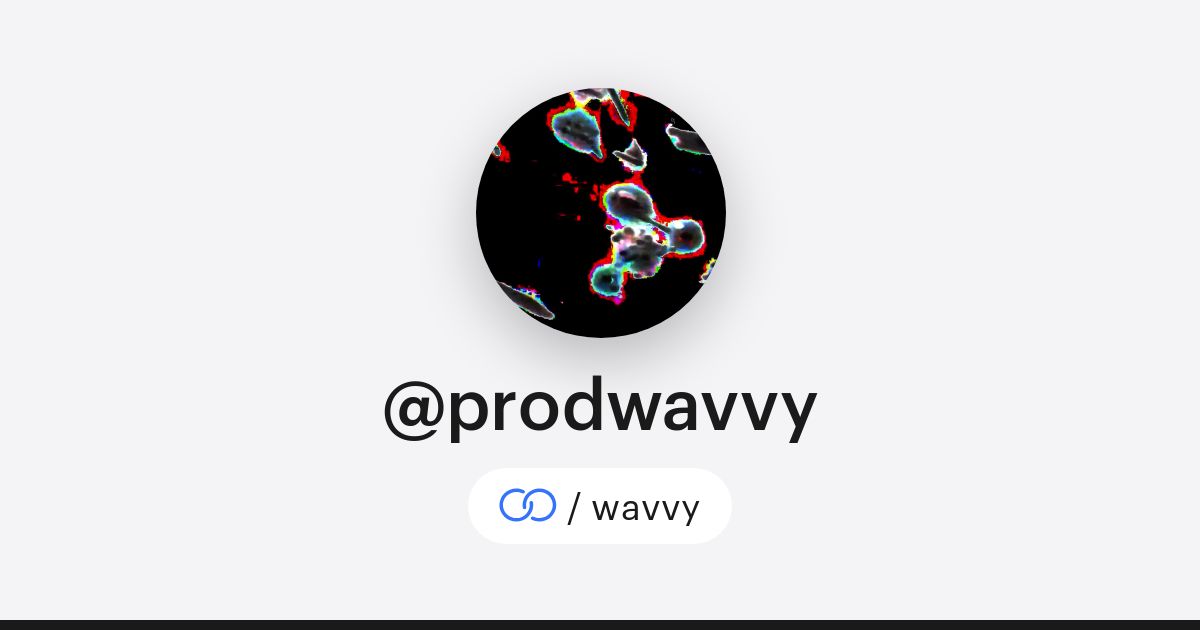 @prodwavvy (/wavvy) · solo.to