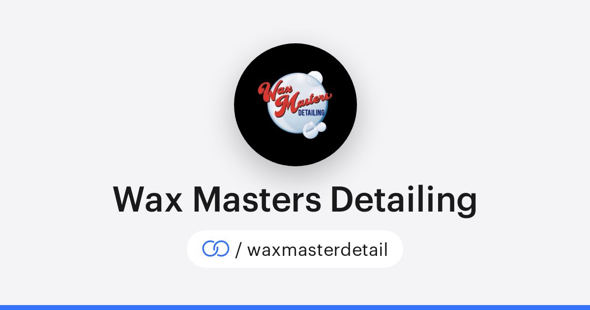Wax Masters Detailing (/waxmasterdetail) · solo.to