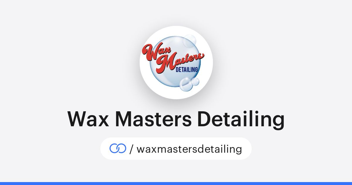 Wax Masters Detailing (/waxmastersdetailing) · solo.to
