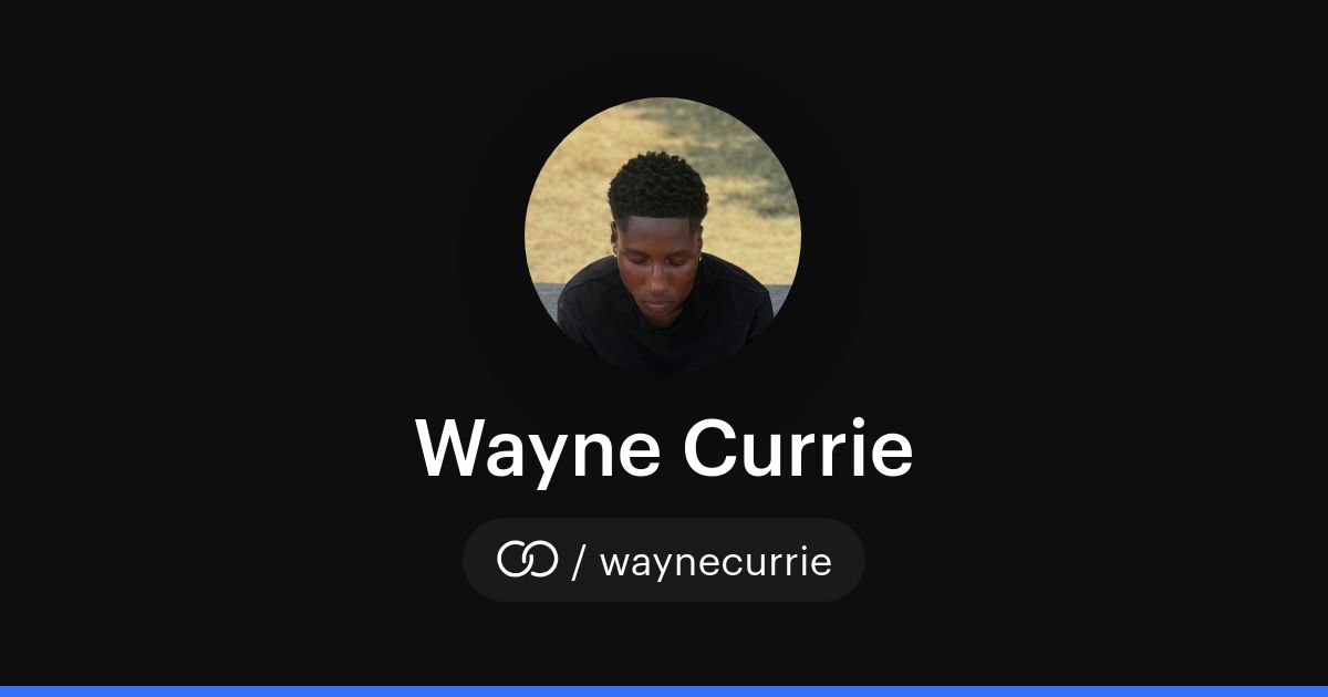 Wayne Currie (/waynecurrie) · solo.to