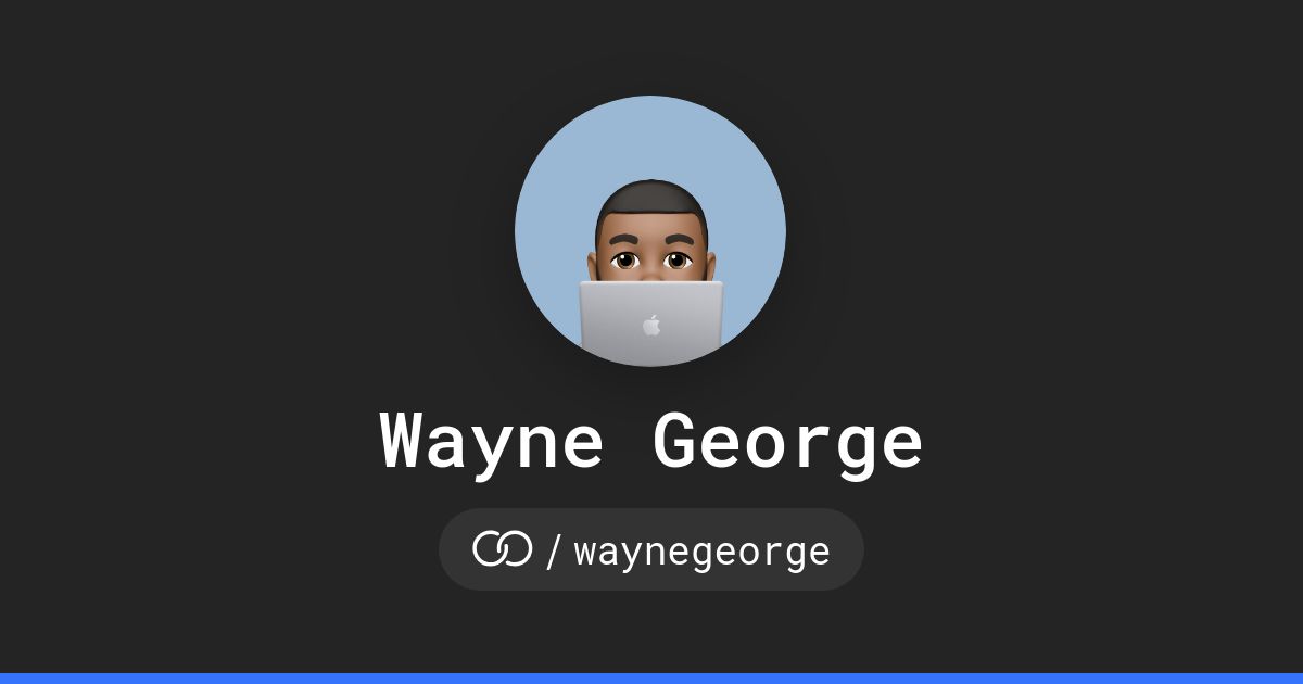 Wayne George (/waynegeorge) · solo.to