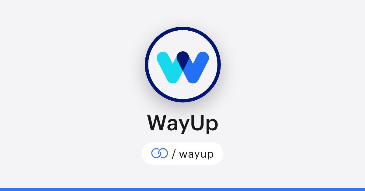 WayUp · solo.to