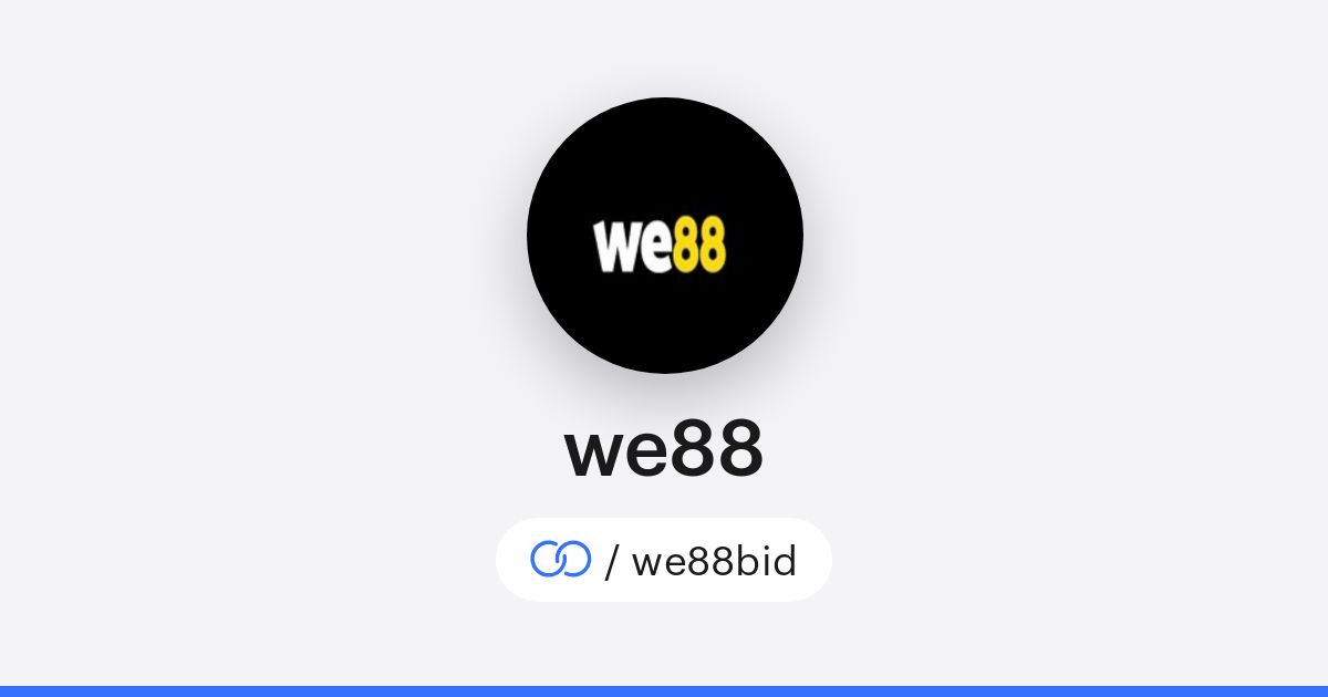 we88 (/we88bid) · solo.to