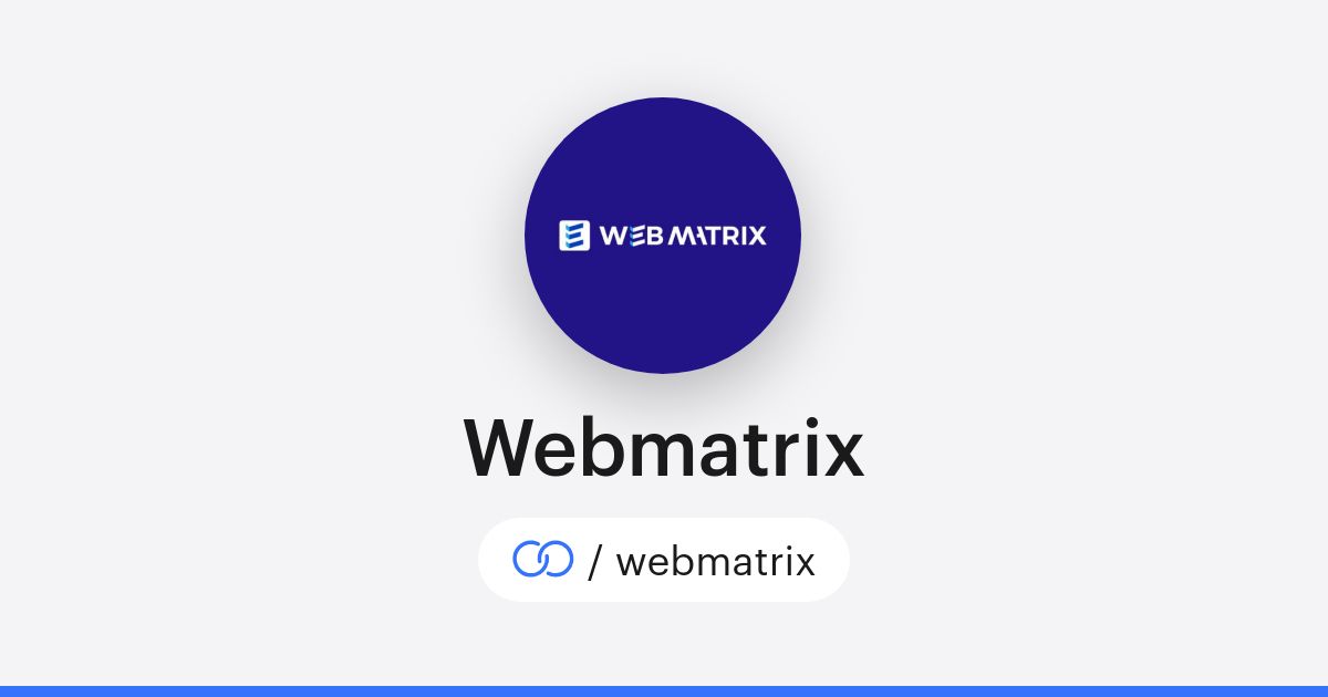 Webmatrix · solo.to