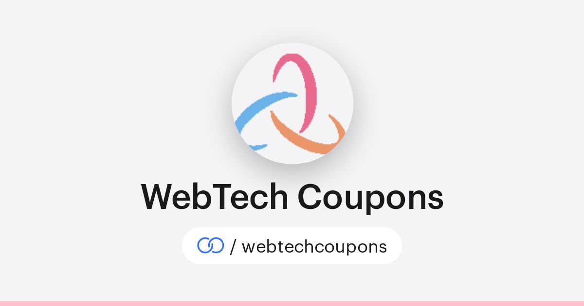 WebTech Coupons (/webtechcoupons) · solo.to