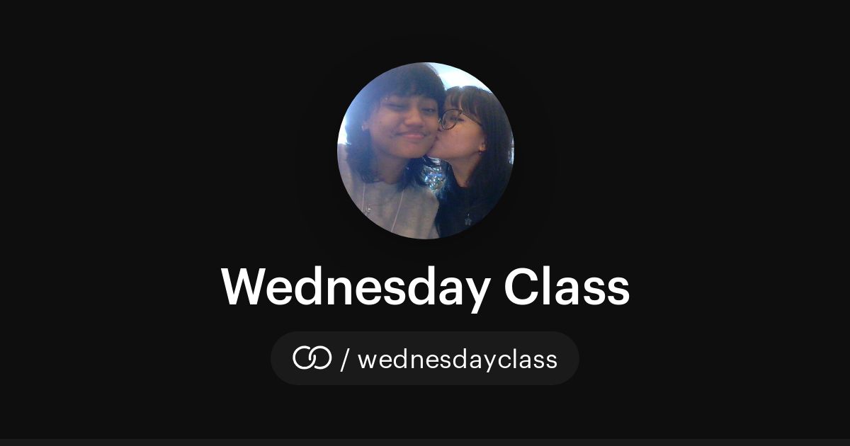 Wednesday Class (/wednesdayclass) · solo.to
