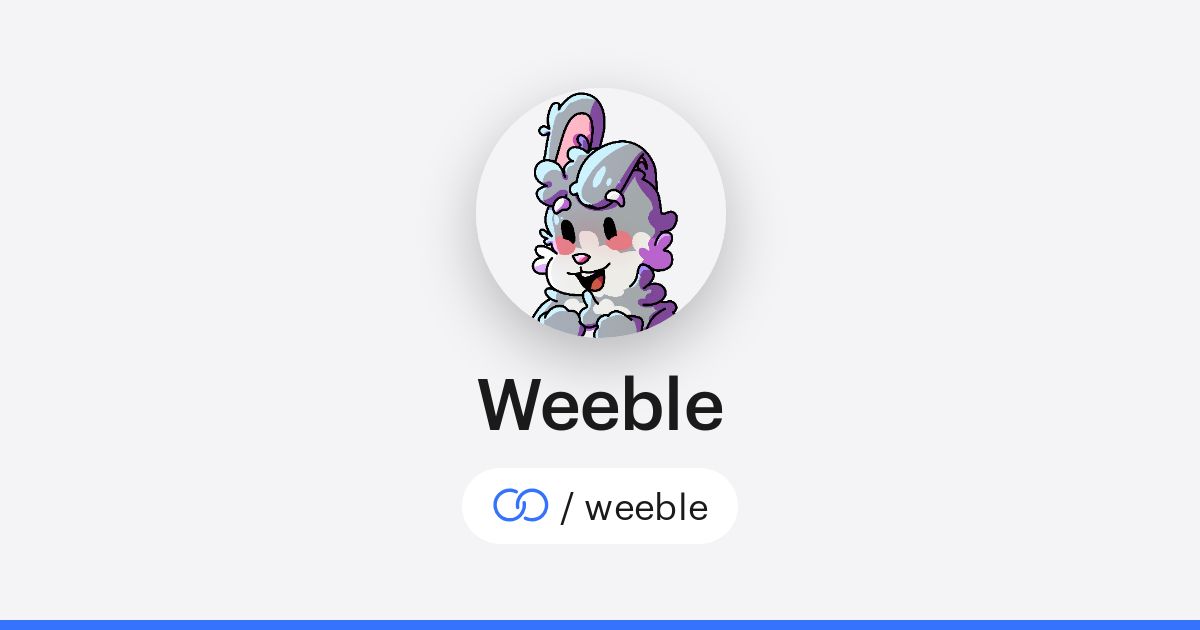 Weeble · solo.to