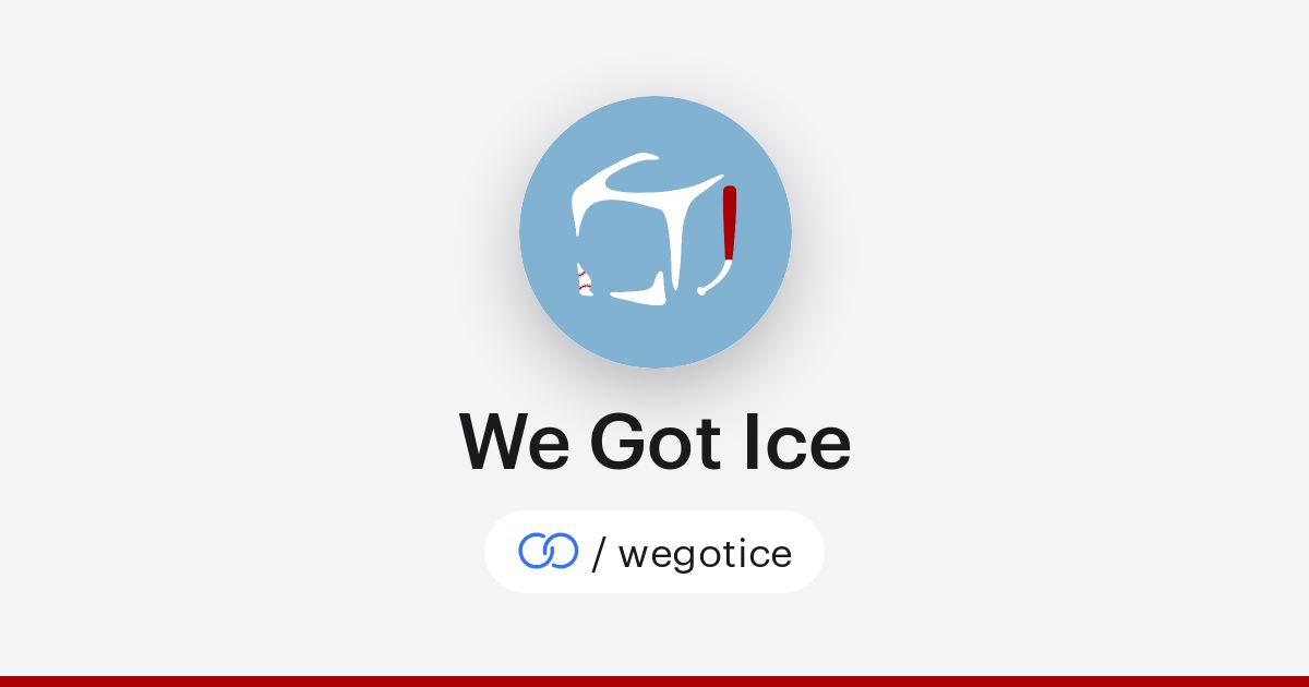 We Got Ice (/wegotice) · solo.to