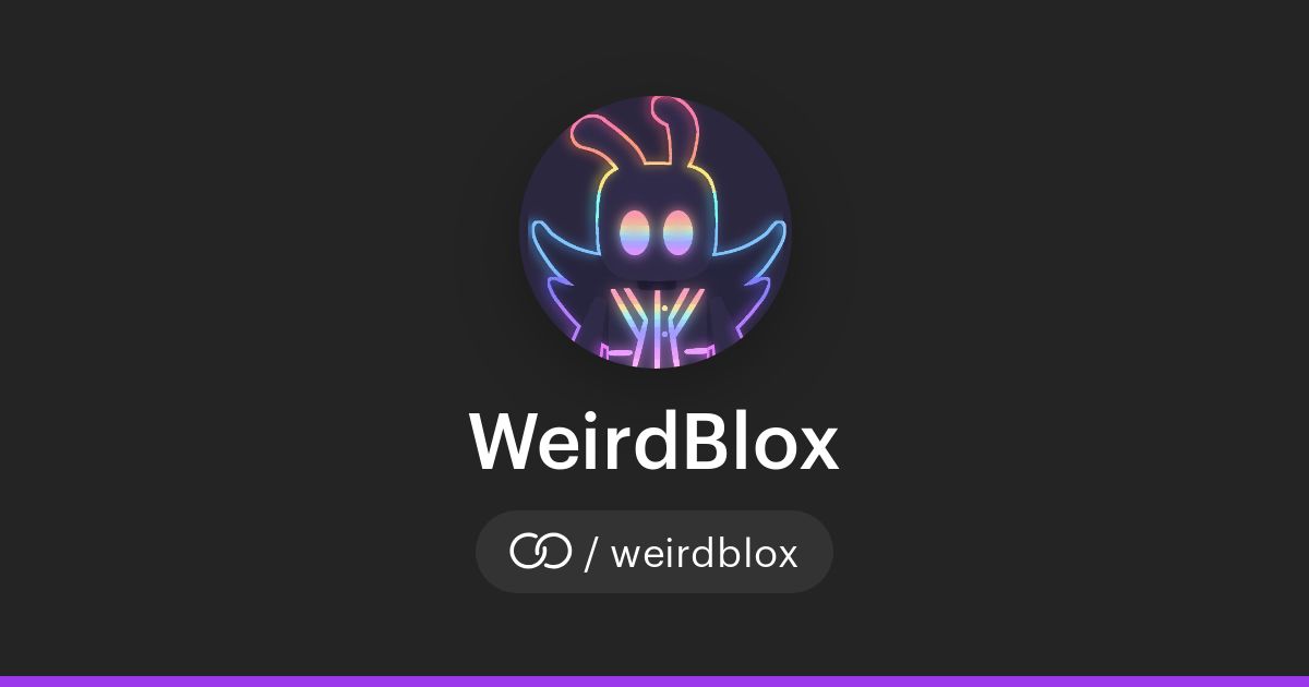 WeirdBlox · solo.to