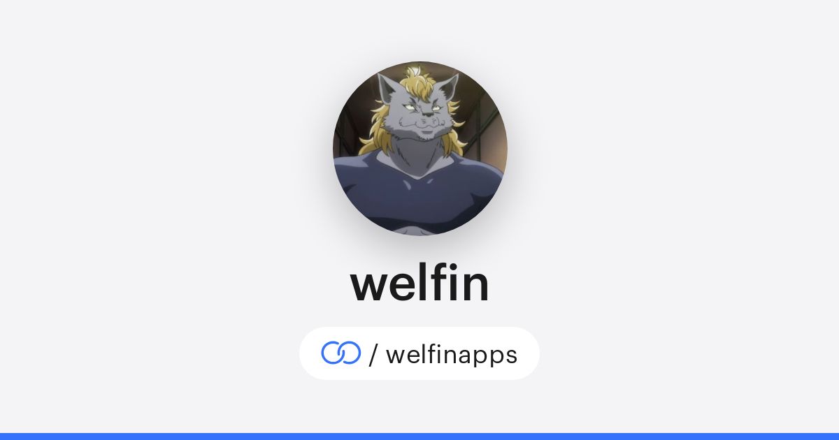 welfin (/welfinapps) · solo.to