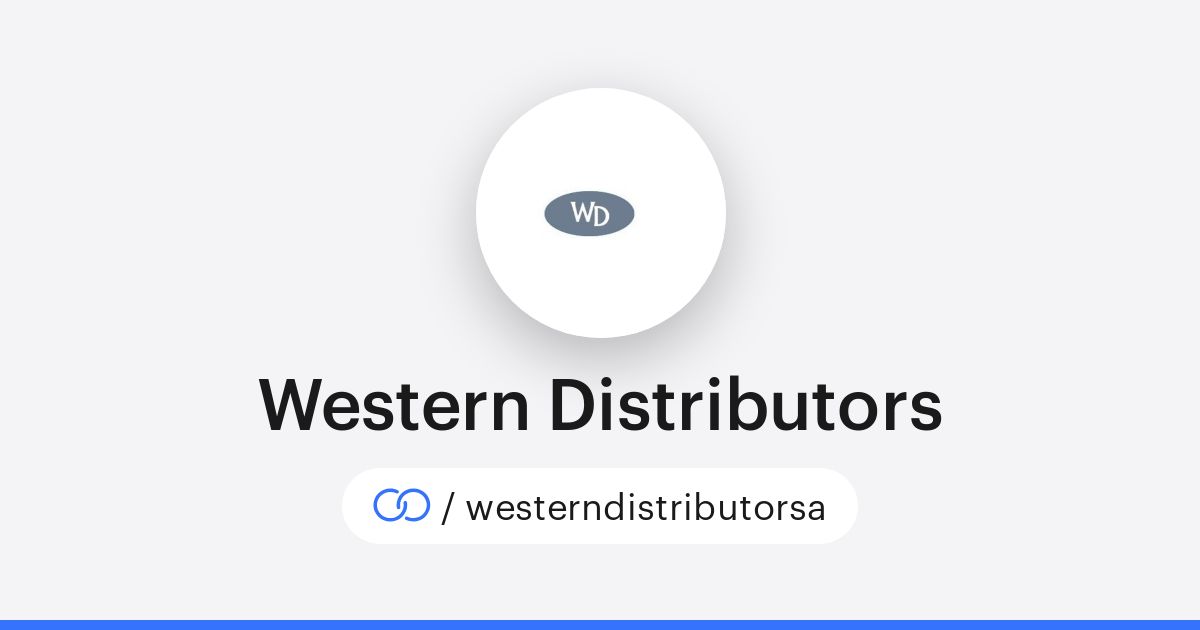 Western Distributors (/westerndistributorsa) · solo.to