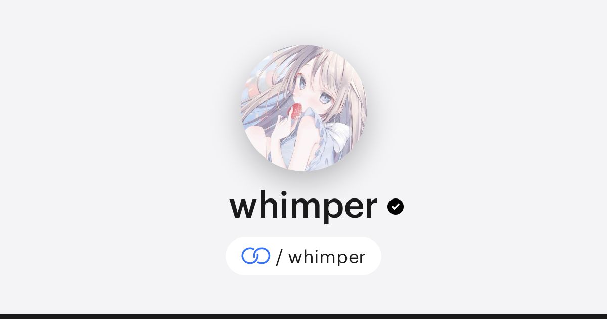 whimper · solo.to