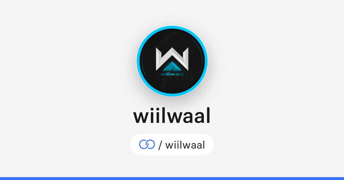 wiilwaal · solo.to