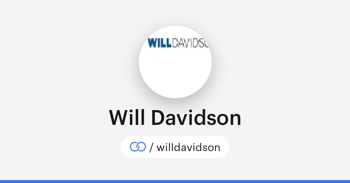 Will Davidson (/willdavidson) · solo.to