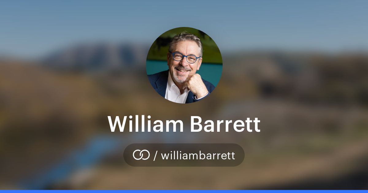 William Barrett (/williambarrett) · solo.to