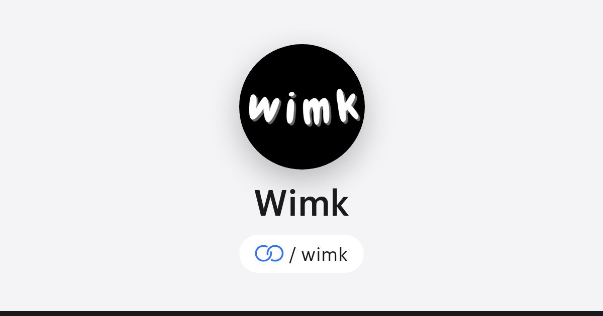 Wimk · solo.to