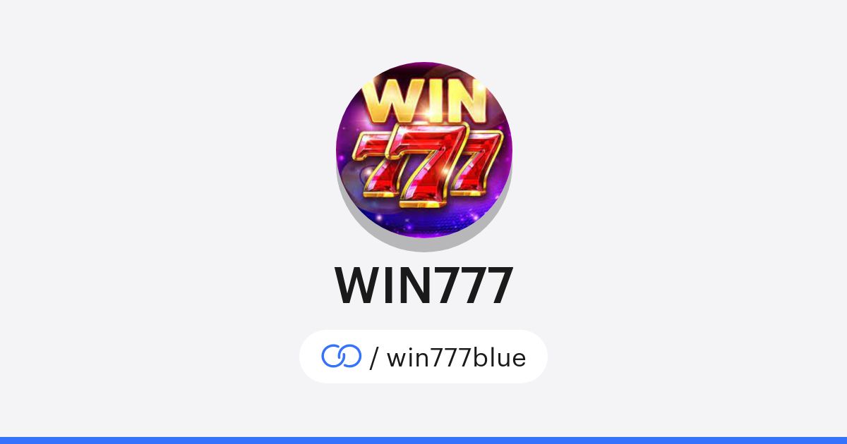 WIN777 (/win777blue) · solo.to