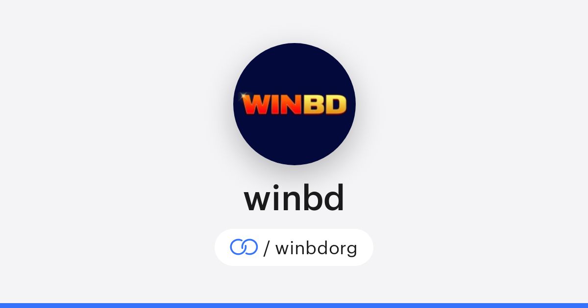 winbd (/winbdorg) · solo.to