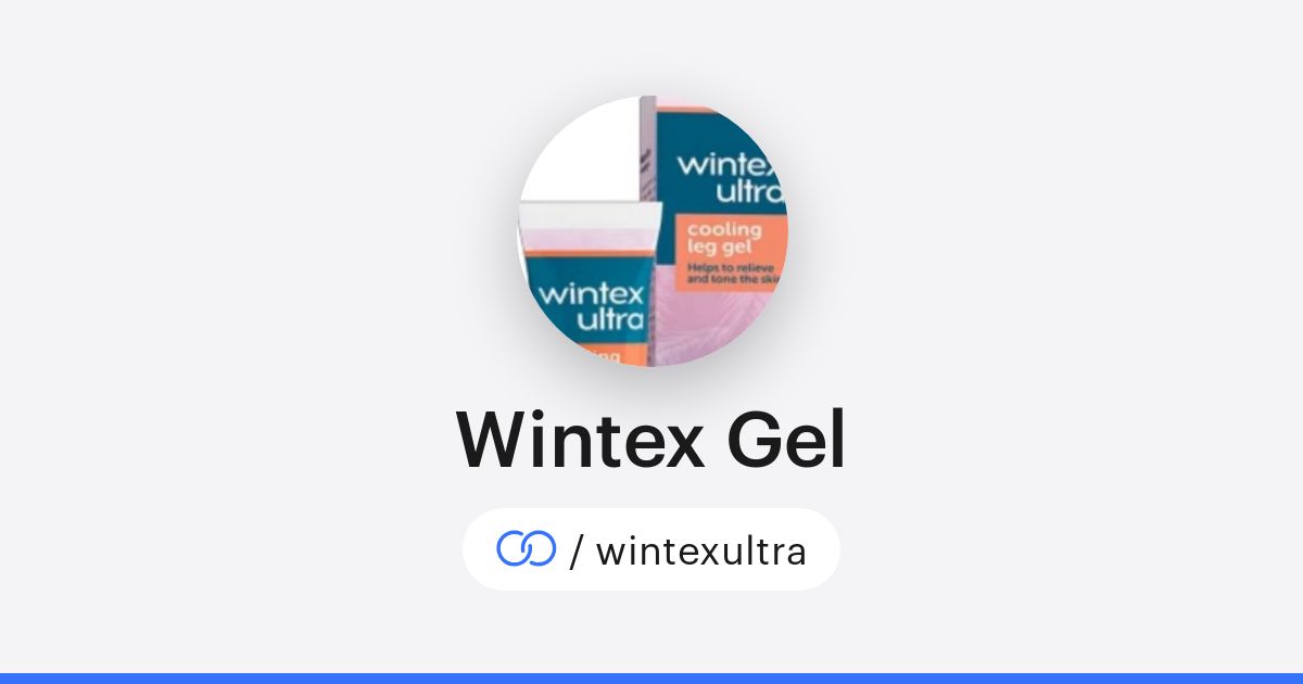 Wintex Gel (/wintexultra) · solo.to
