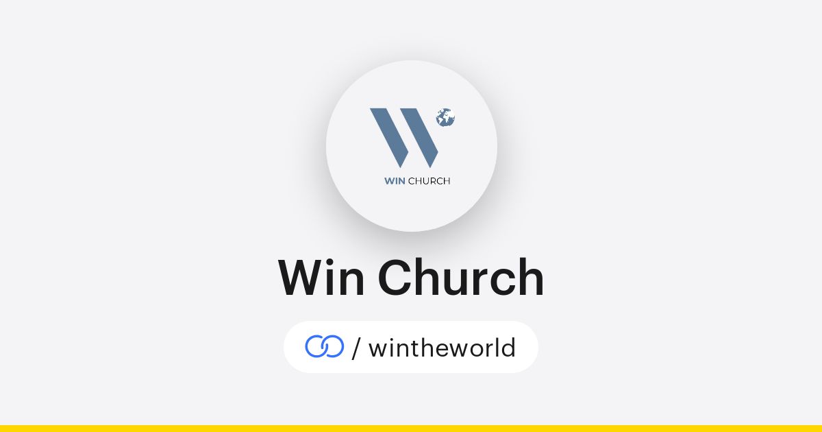 Win Church (/wintheworld) · solo.to