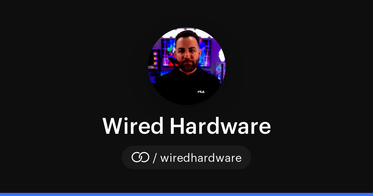 Wired Hardware (/wiredhardware) · solo.to