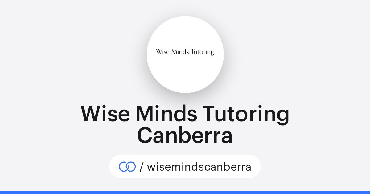Wise Minds Tutoring Canberra (/wisemindscanberra) · solo.to