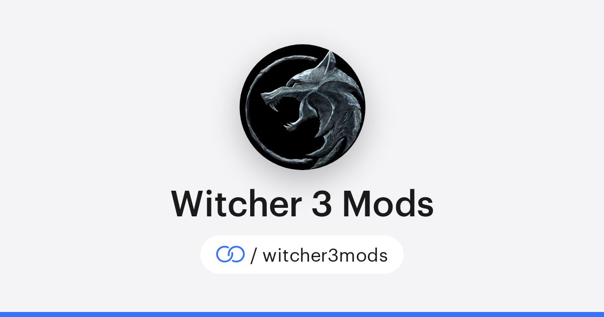 Witcher 3 Mods (/witcher3mods) · solo.to
