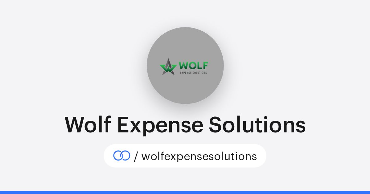 Wolf Expense Solutions (/wolfexpensesolutions) · solo.to
