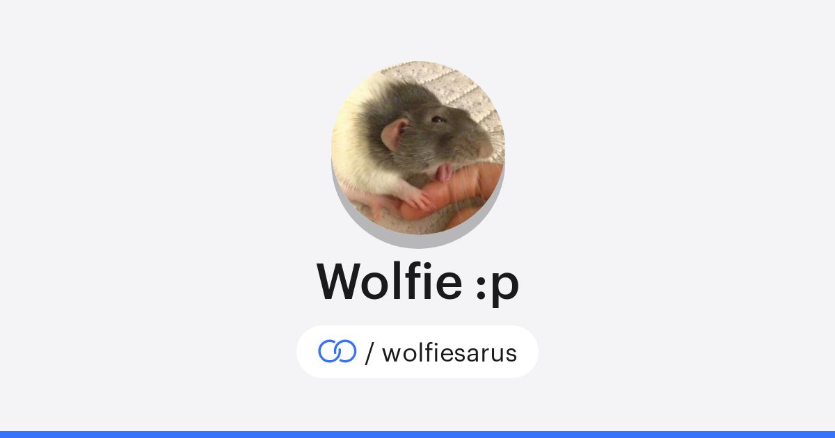 Wolfie :p (/wolfiesarus) · solo.to